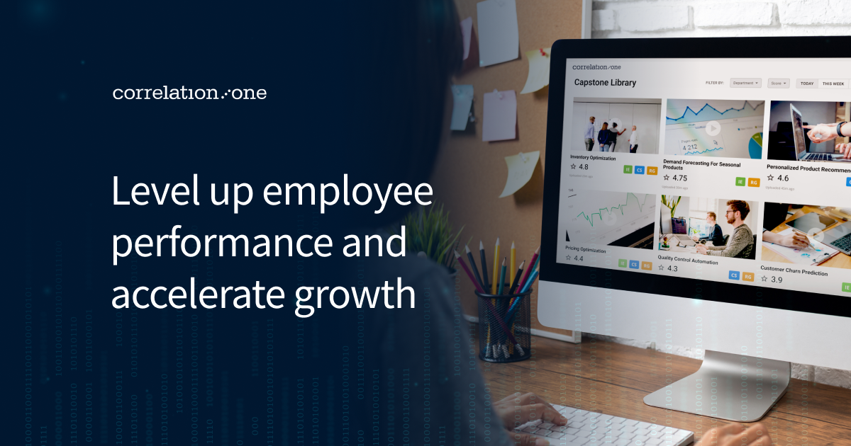 Upskilling training solutions by Correlation One